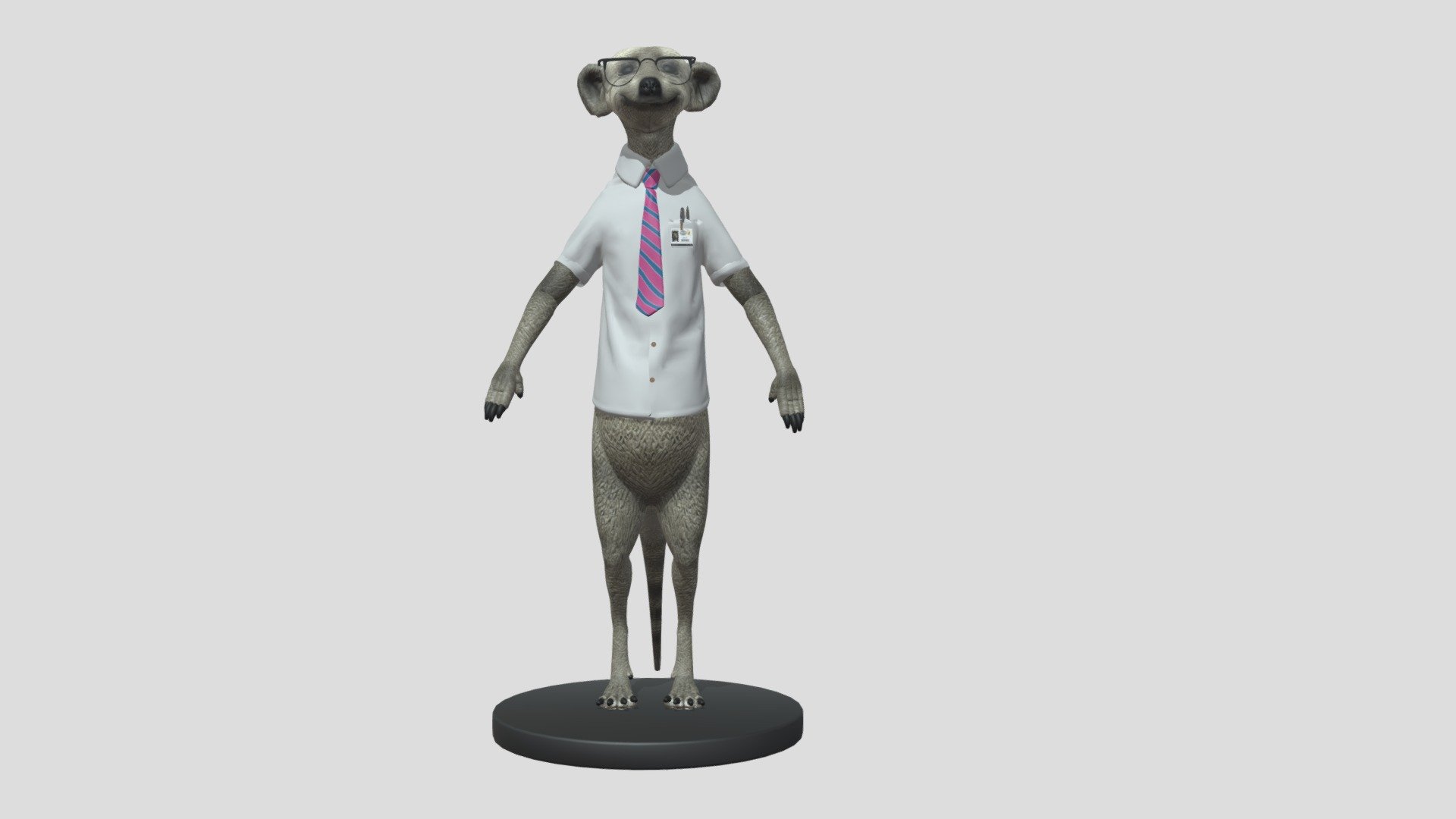 Sergie MeerKat Texture For Fur V1 - 3D model by bernadette_ [e700bea ...