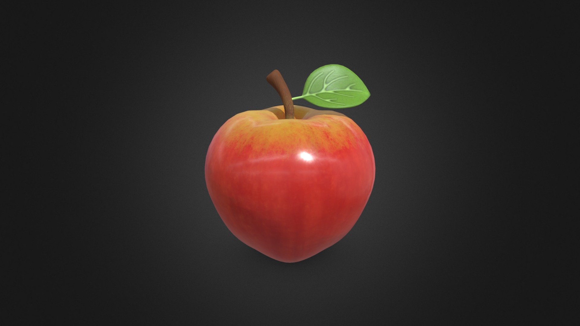 Stylized Apple - Buy Royalty Free 3D model by Bacontaco [e701866 ...