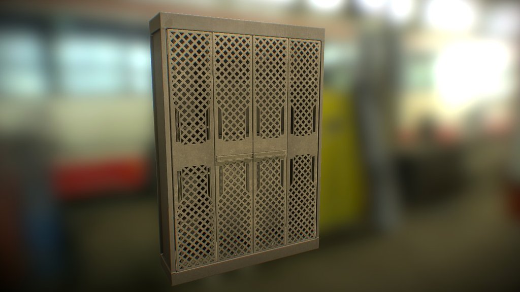 Big Locker - 3D model by Drover (@cherokee) [e702091] - Sketchfab