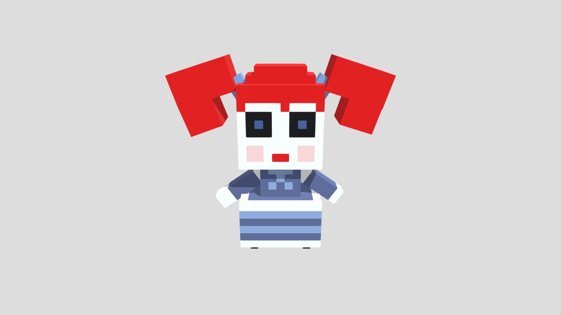 Poppy Playtime Poppy Minecraft 🌹 - Download Free 3D model by ...