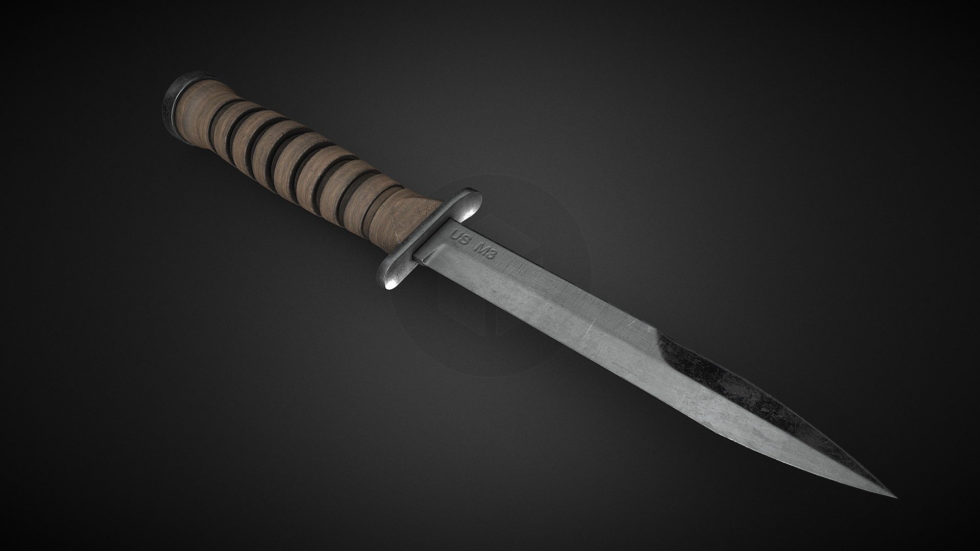 M3 Trench Knife - Download Free 3D model by AndrewHunt95 [e703d03 ...
