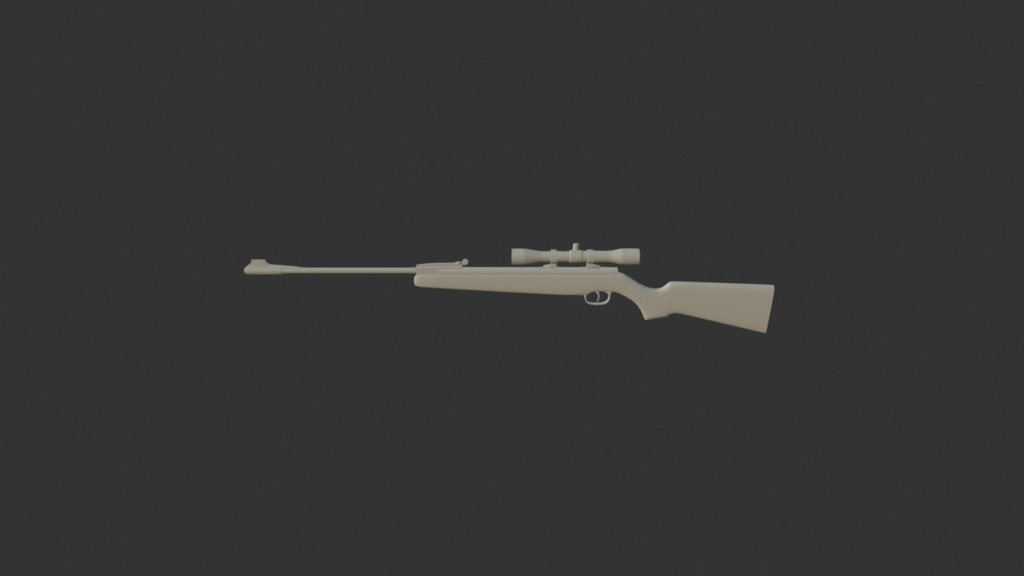 Hunting Rifle - 3D model by Legominds [e706509] - Sketchfab