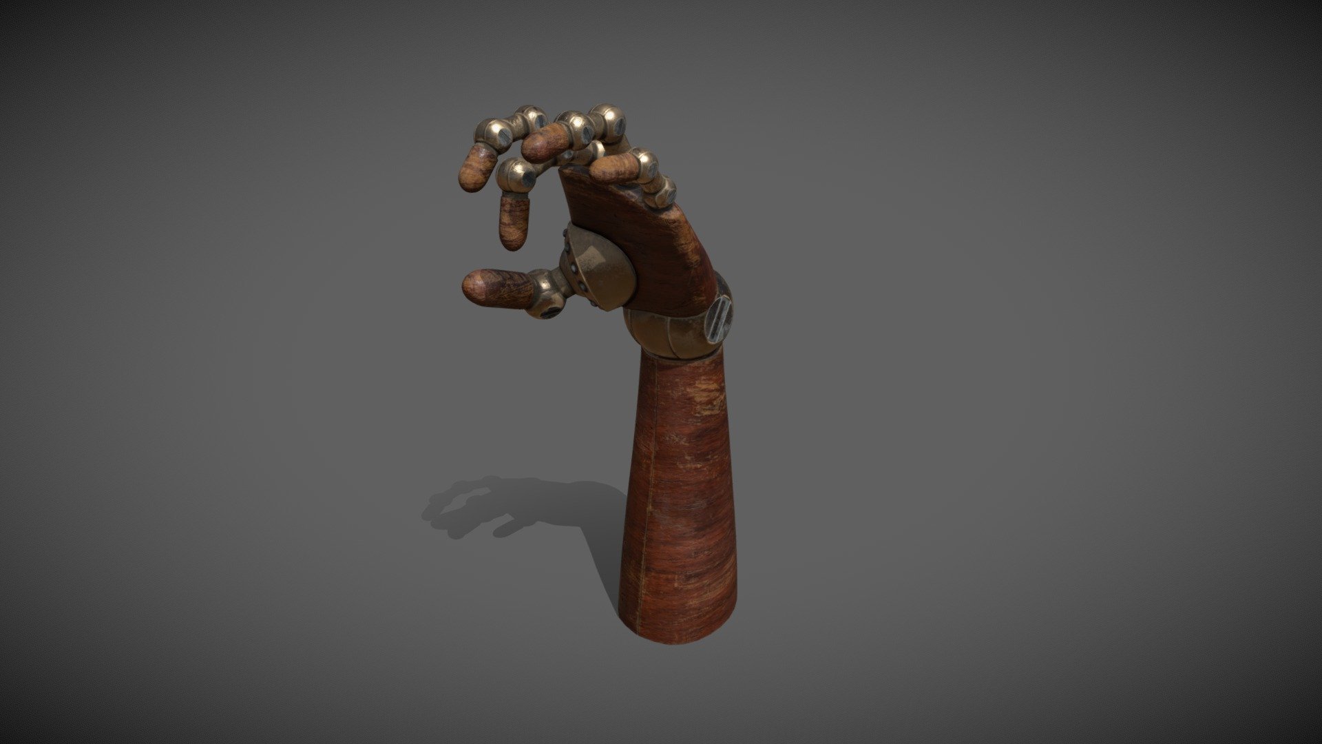 Steampunk Dolls Arm Hand - 3D model by Dumokan Art (@dumokanart ...