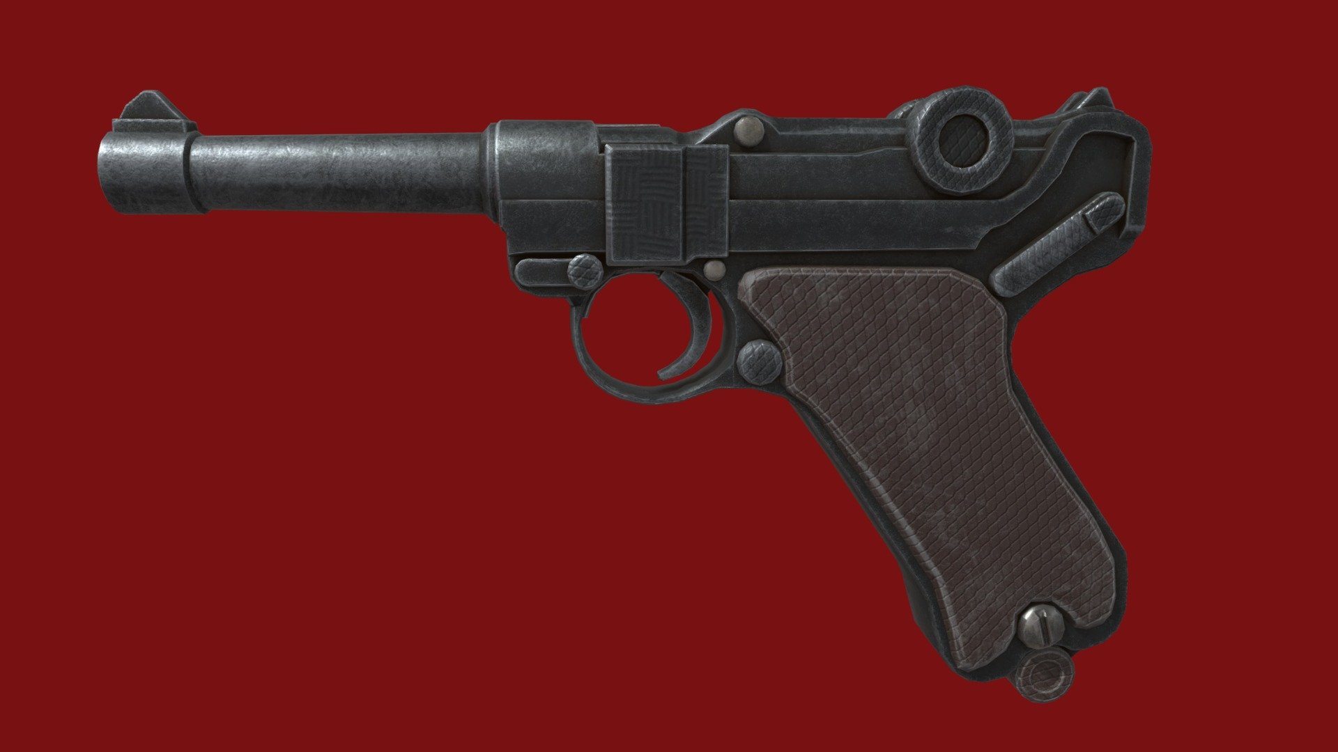 Luger - Download Free 3D model by emelyarules [e7088ed] - Sketchfab