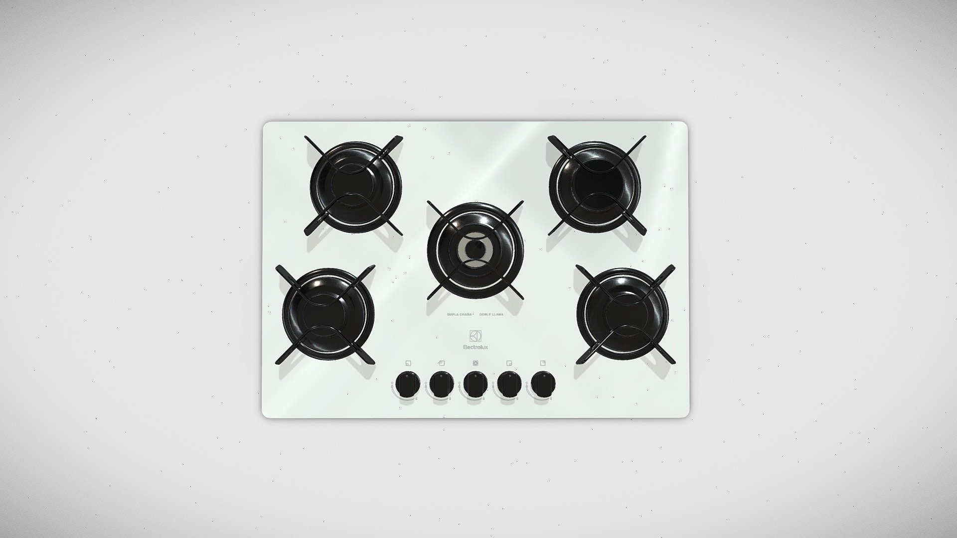 Cooktop 5bc Electrolux White - Buy Royalty Free 3D model by MPRender ...