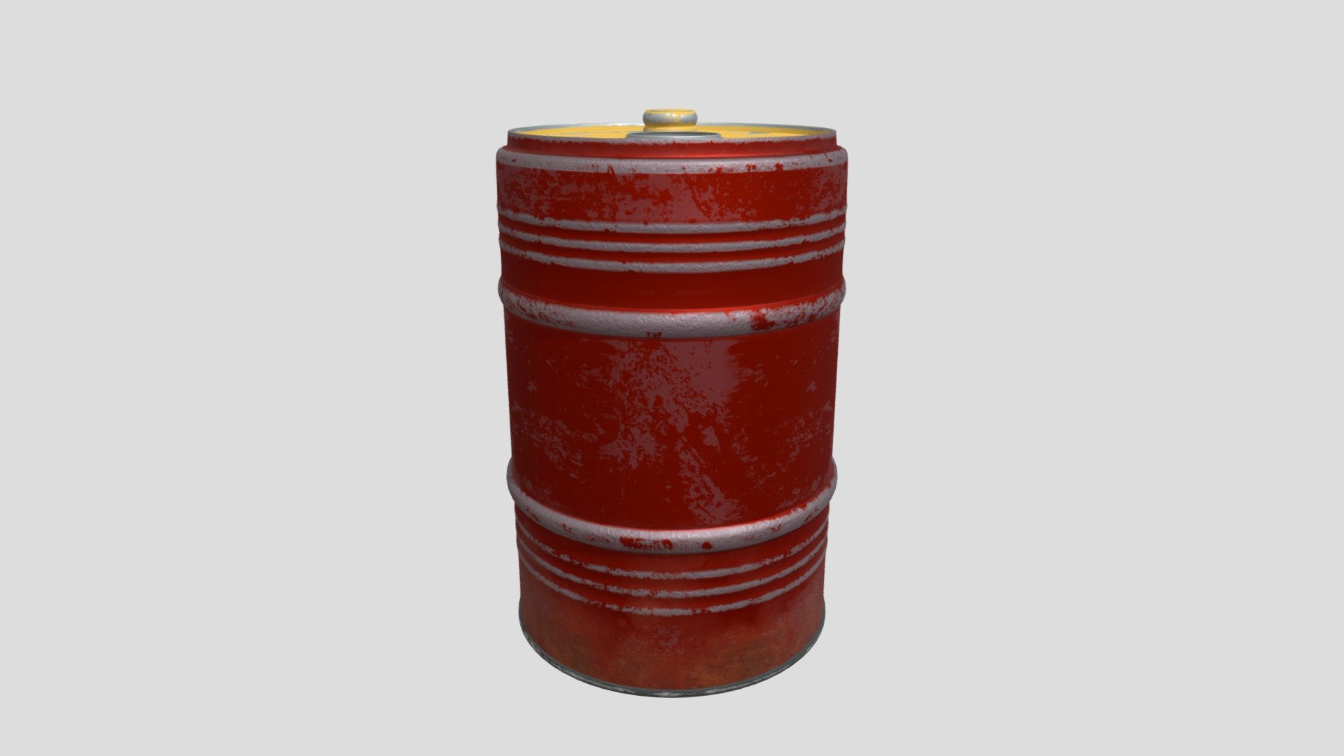 Worn Oil Barell - Download Free 3D model by HydraulicBeanbag [e70912c ...