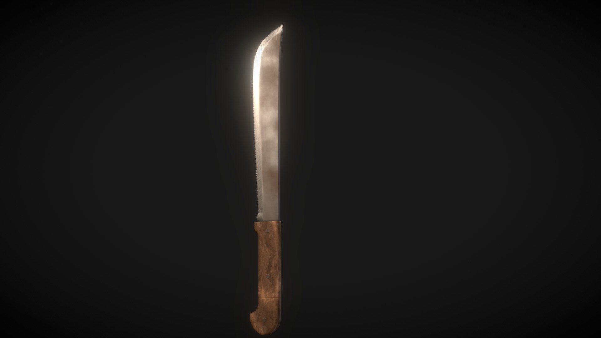 Machete Low Poly - Download Free 3D model by laharudro [e70994f ...