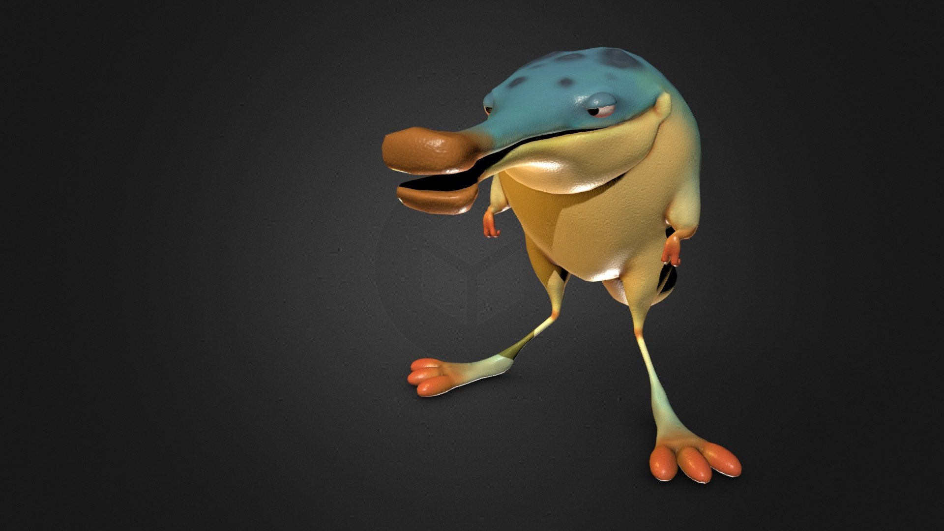 Cute Creature - 3D model by Jeroen Buyck (@JeroenBuyck) [e709a2a ...