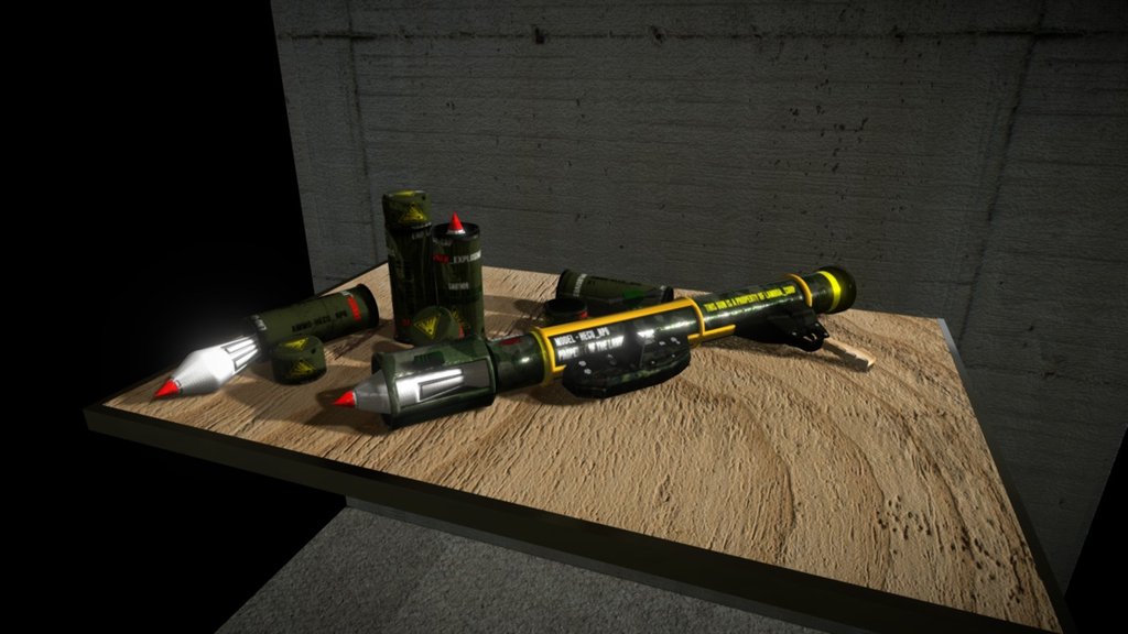 HECU-RPG - 3D model by djengala [e70a102] - Sketchfab