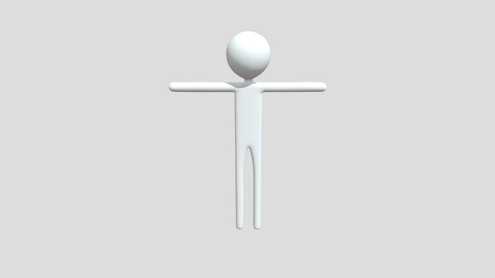 Stickman 3D models - Sketchfab