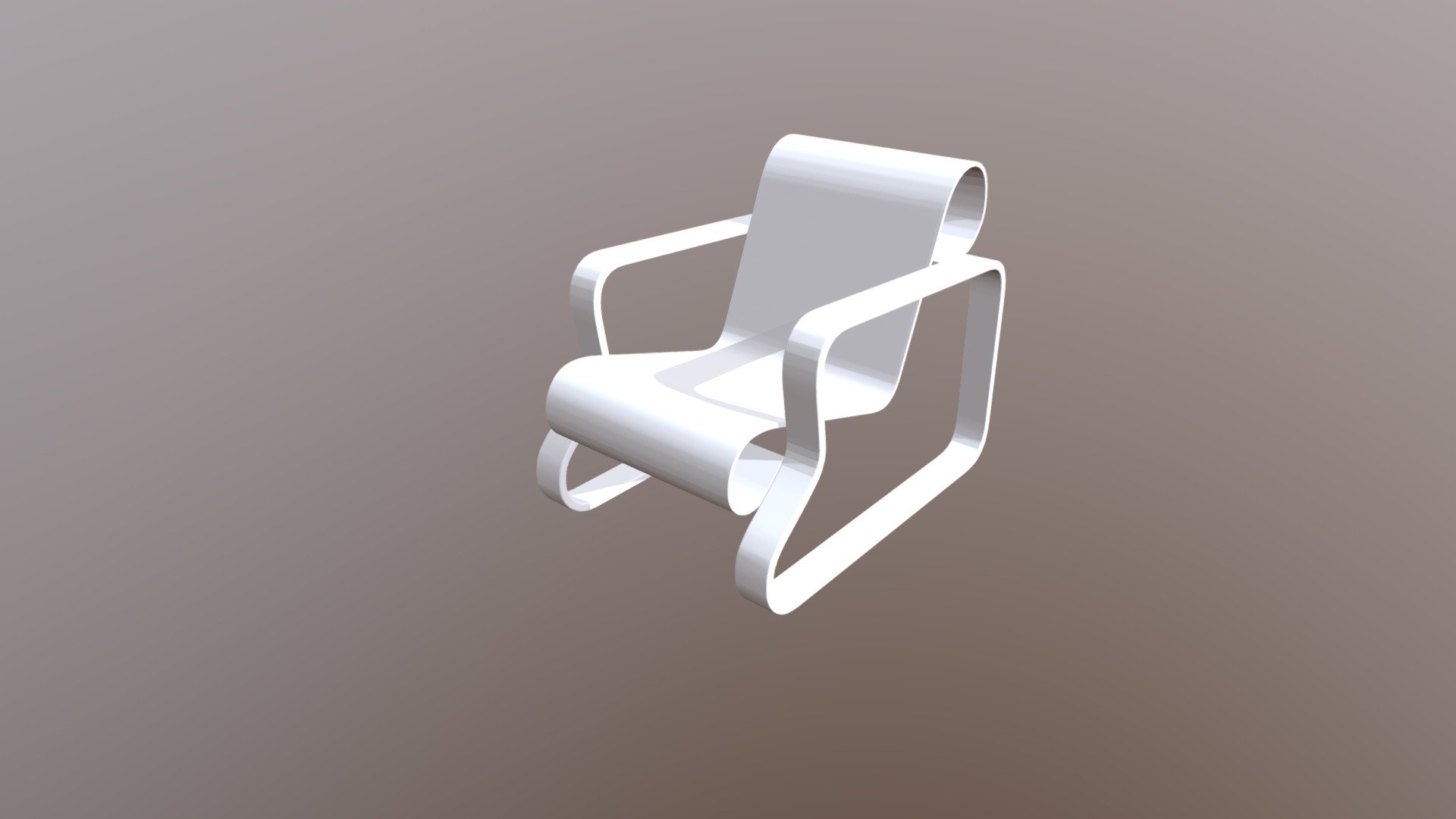 Chair(wave) - 3D model by Thamus [e70c004] - Sketchfab
