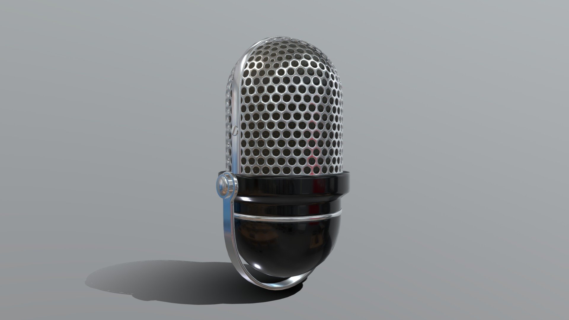 Vintage Microphone - Download Free 3D model by ersinkiymaz [e70da12 ...