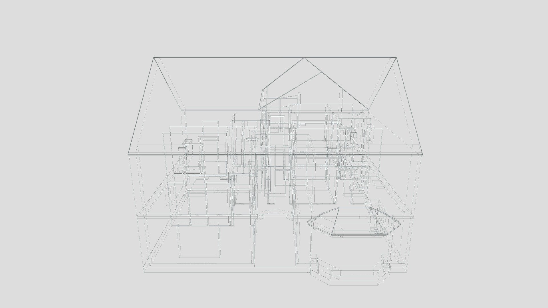 Full Project 3d View1 - 3D model by Armagh_Design [e70eb86] - Sketchfab