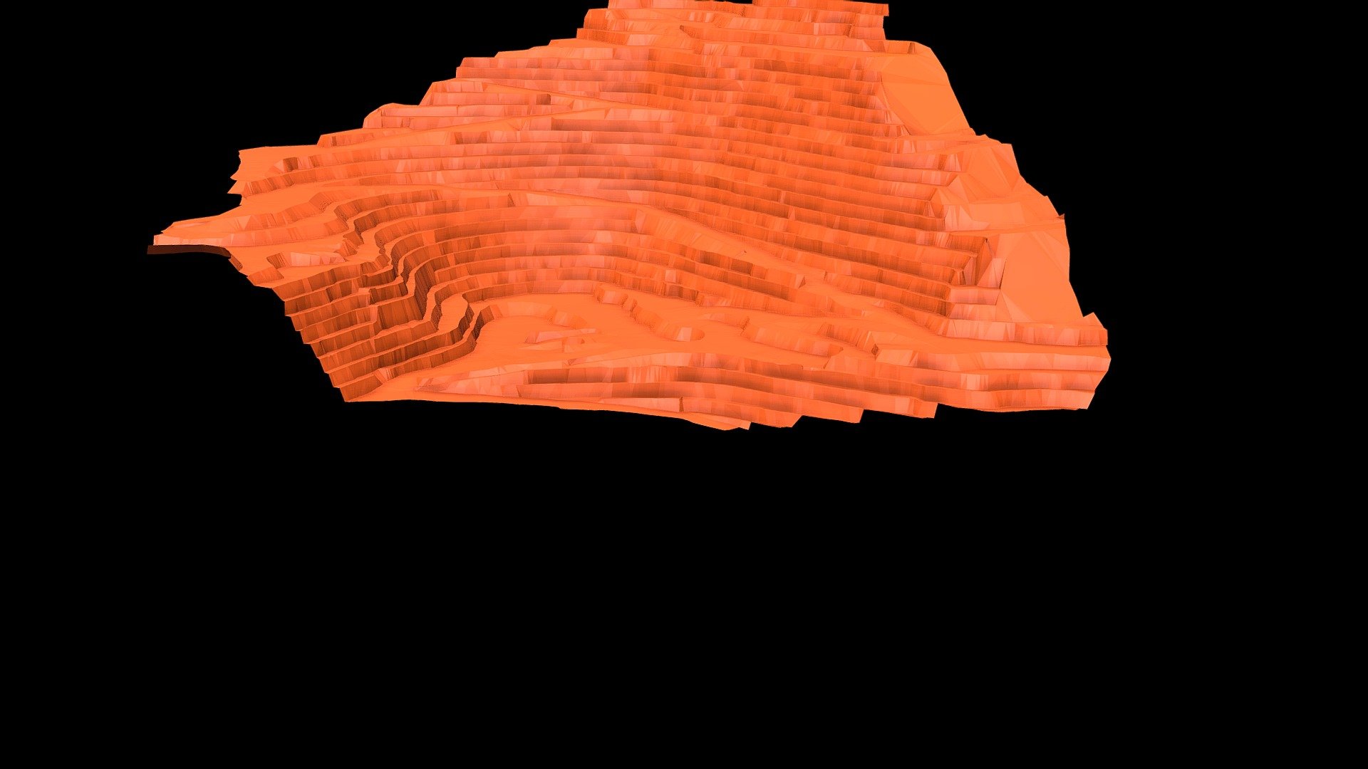 Open pit model - 3D model by SRK (@alkerg) [e70fda4] - Sketchfab