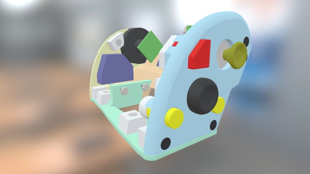 Throttle buttons 2 - 3D model by Christian Gerefalk (@ChristianGerefalk ...