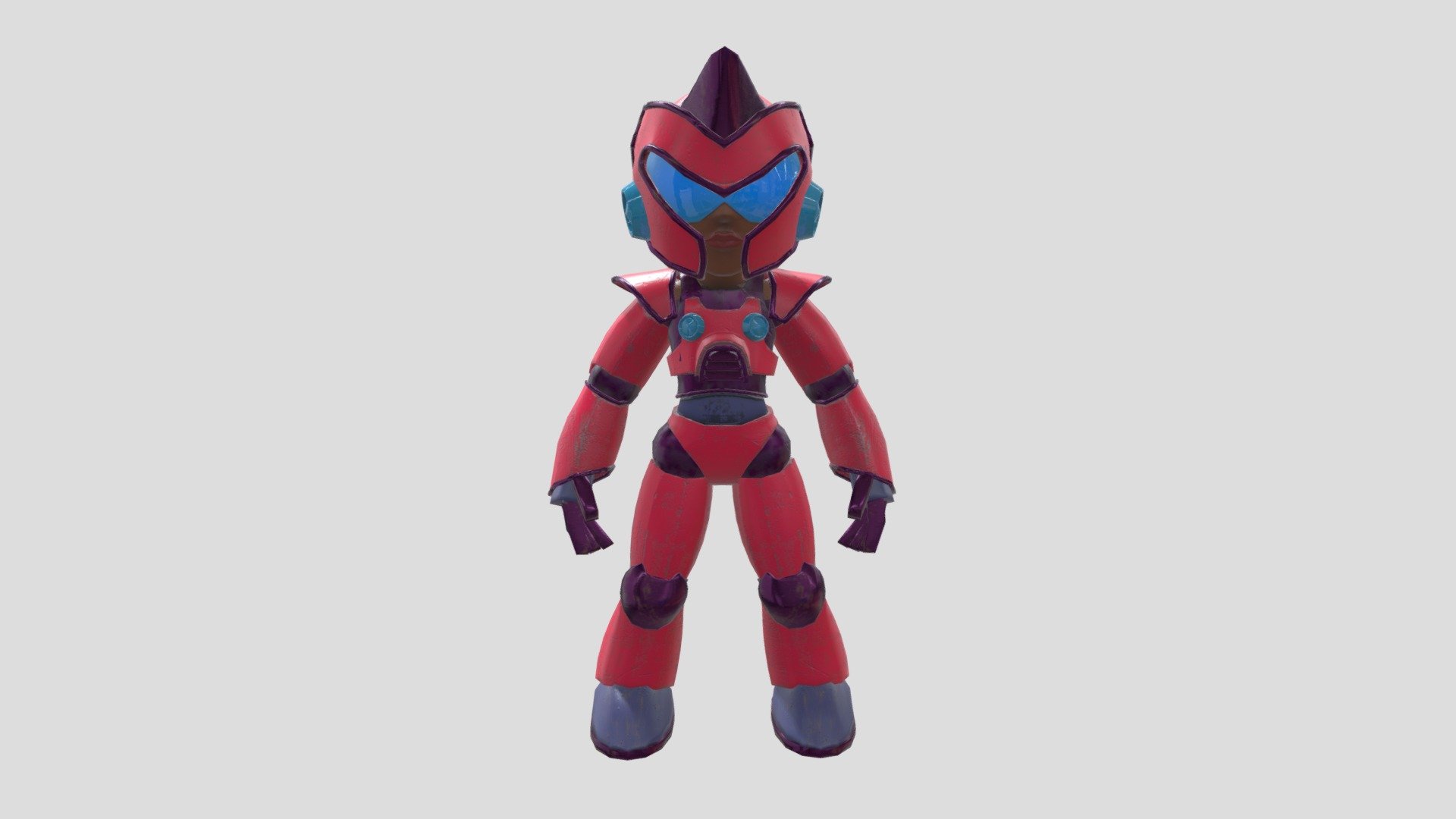 Chibi Robot - 3D model by claudia.pachon [e711846] - Sketchfab