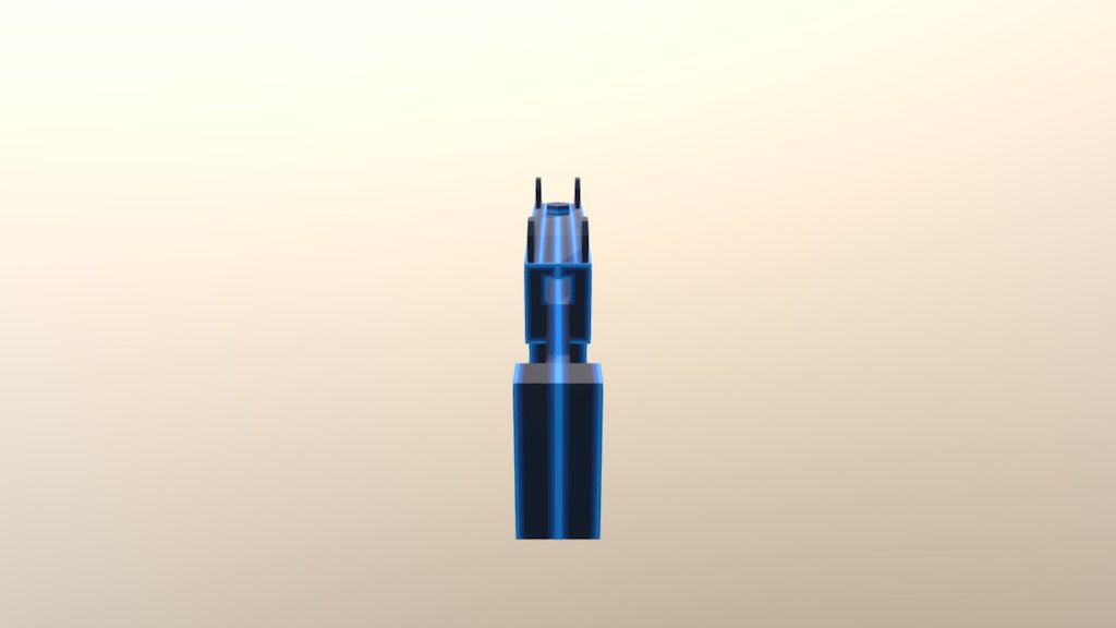 Neon Machine (Blue color) - 3D model by CTAKAH [e7118b3] - Sketchfab