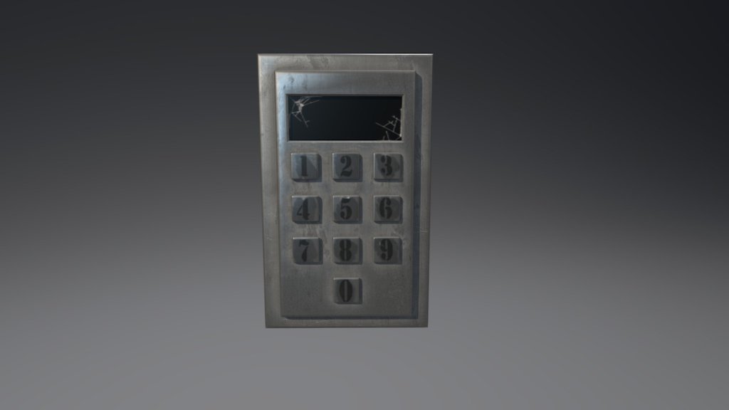 Keypad Password - 3D model by henriquepercu [e711ff8] - Sketchfab