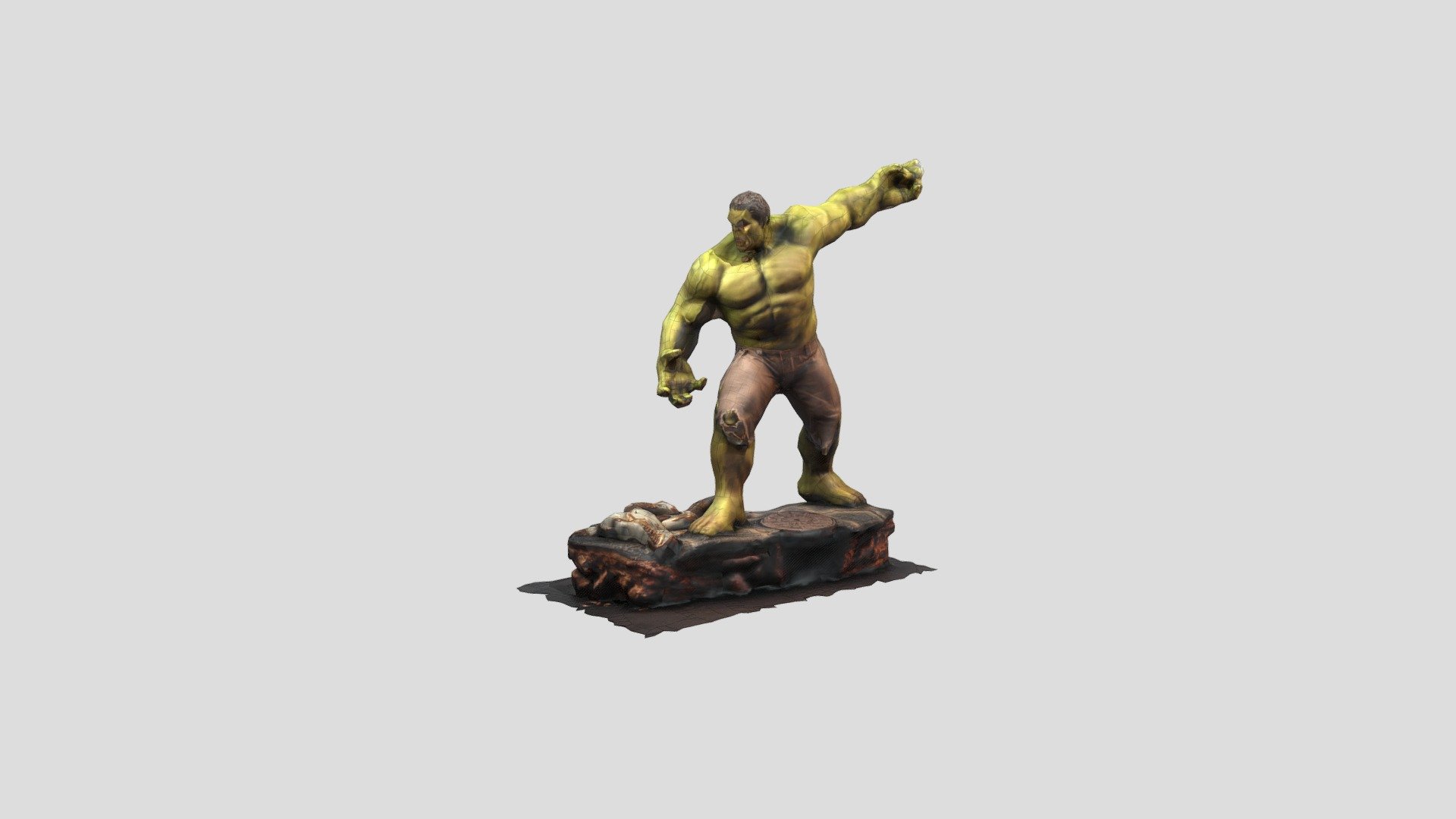 hulk3D - 3D model by yourstrulyNika [e71276e] - Sketchfab