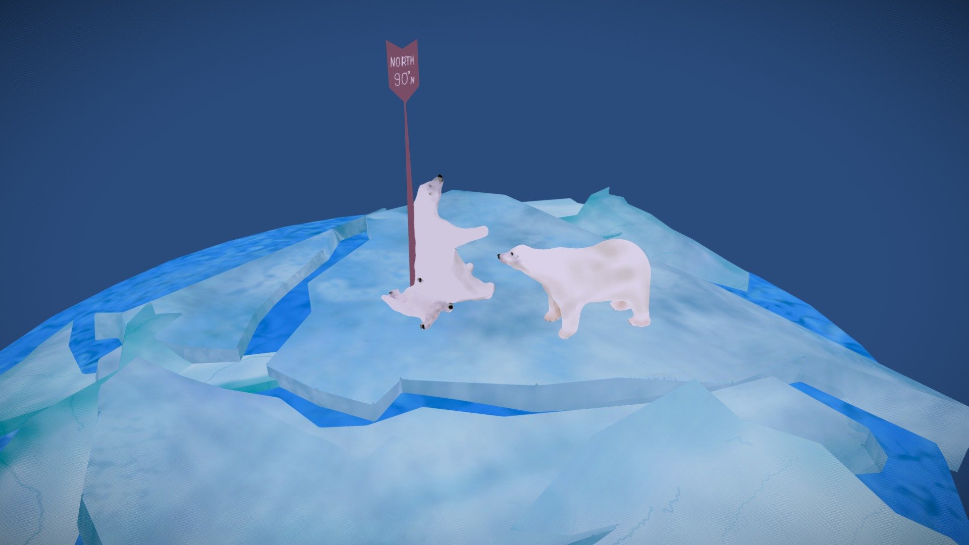 North pole - 3D model by worch [e712860] - Sketchfab