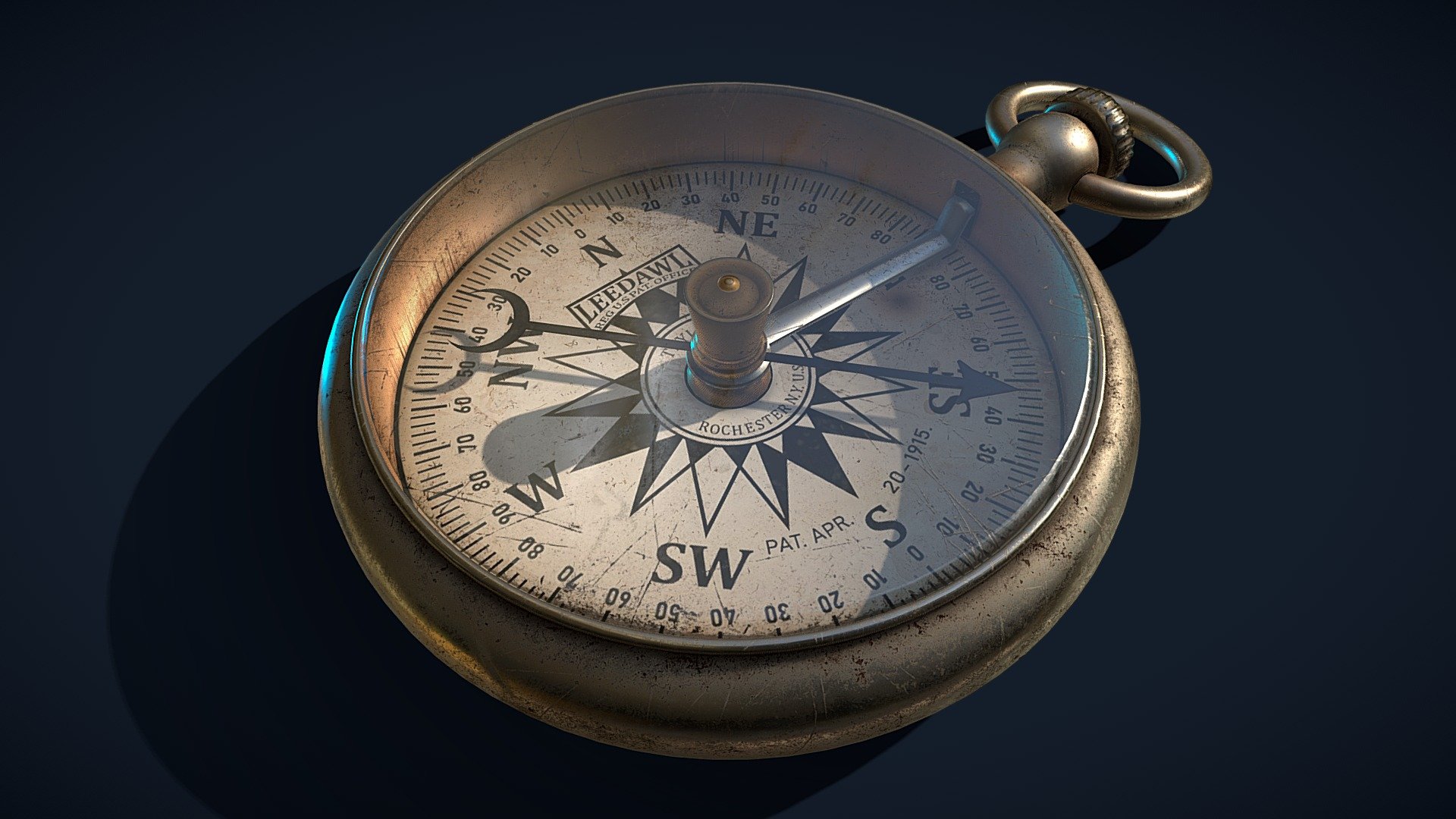 Compass - 3D model by wren (@enedvite) [e712ba6] - Sketchfab