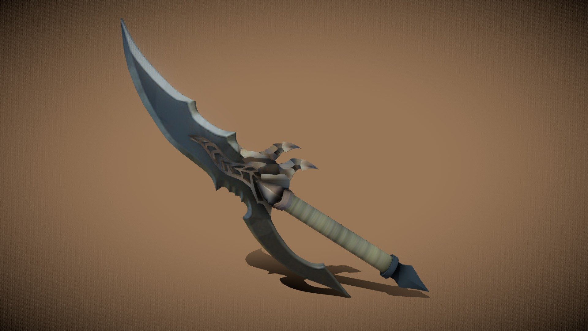 Solo Leveling Kamish's Wrath Dagger - Buy Royalty Free 3D model by ...