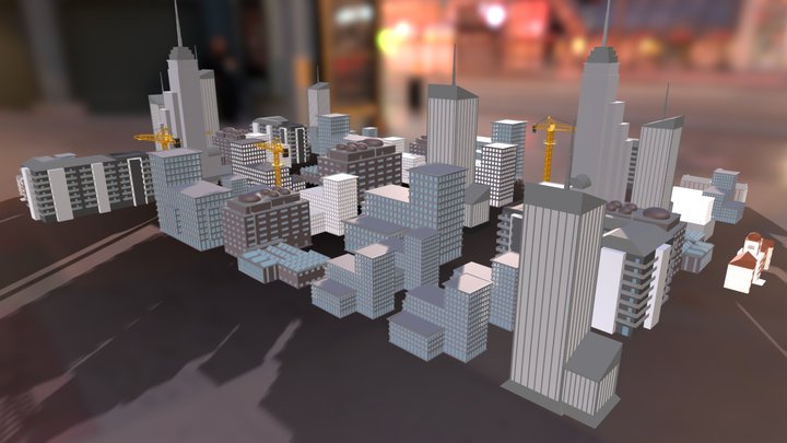 Background 3D models - Sketchfab