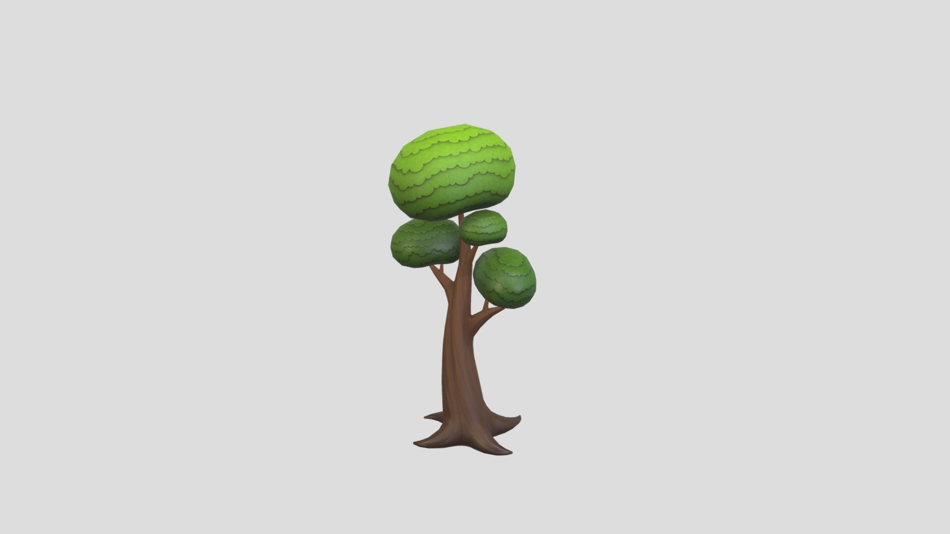 Cartoon Tree 003 - Buy Royalty Free 3D model by bariacg [e718139 ...