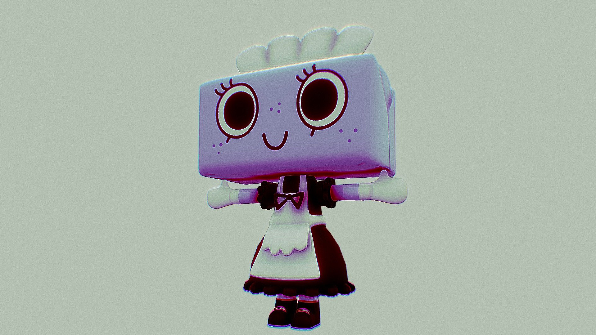 Lavander Maid Tisha - Download Free 3D model by Daniel 🎀 (@kittyl3ft ...