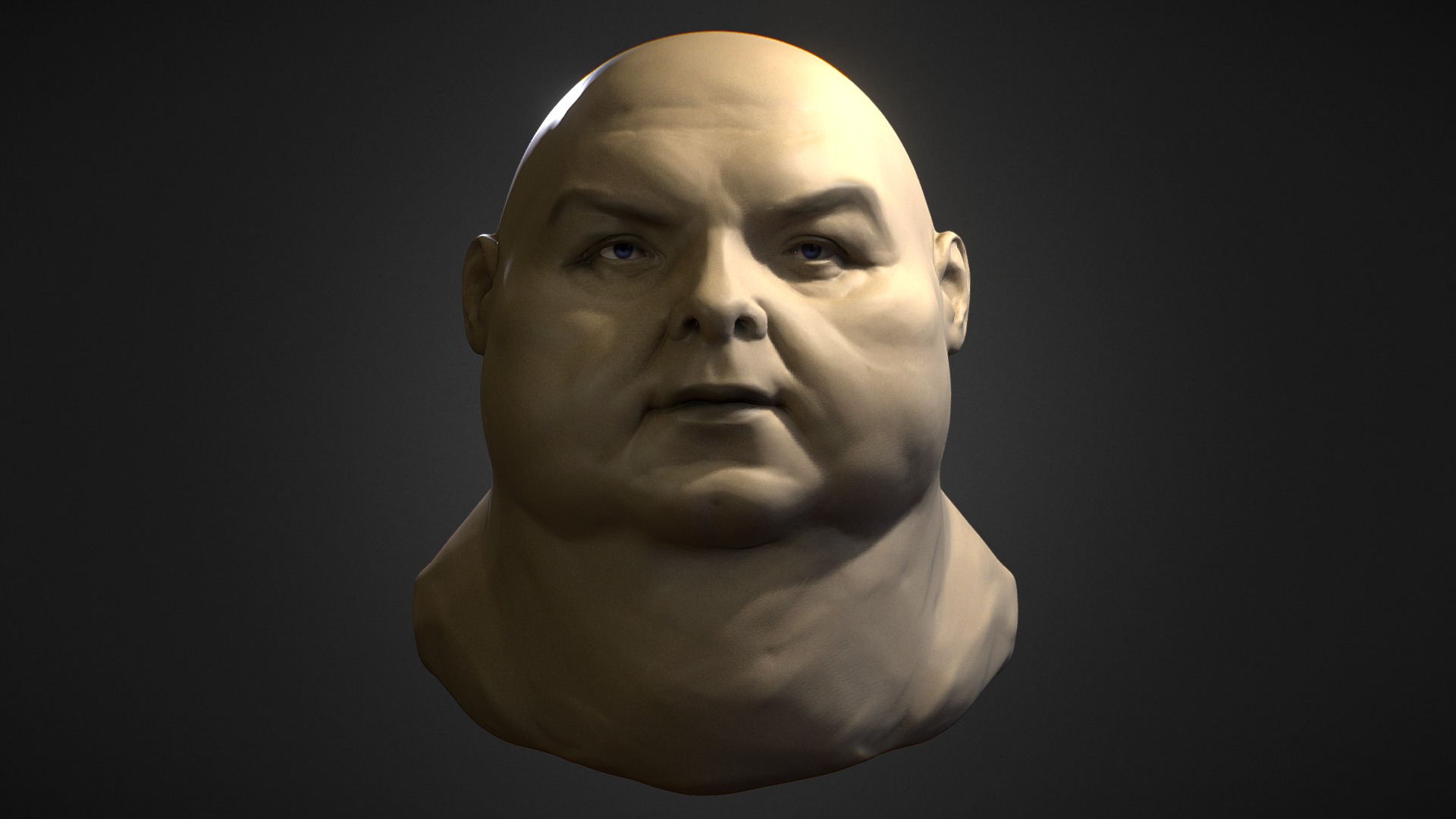 Fat man - Practice sculpt - 3D model by Robert Gheciu (@robzxy94 ...