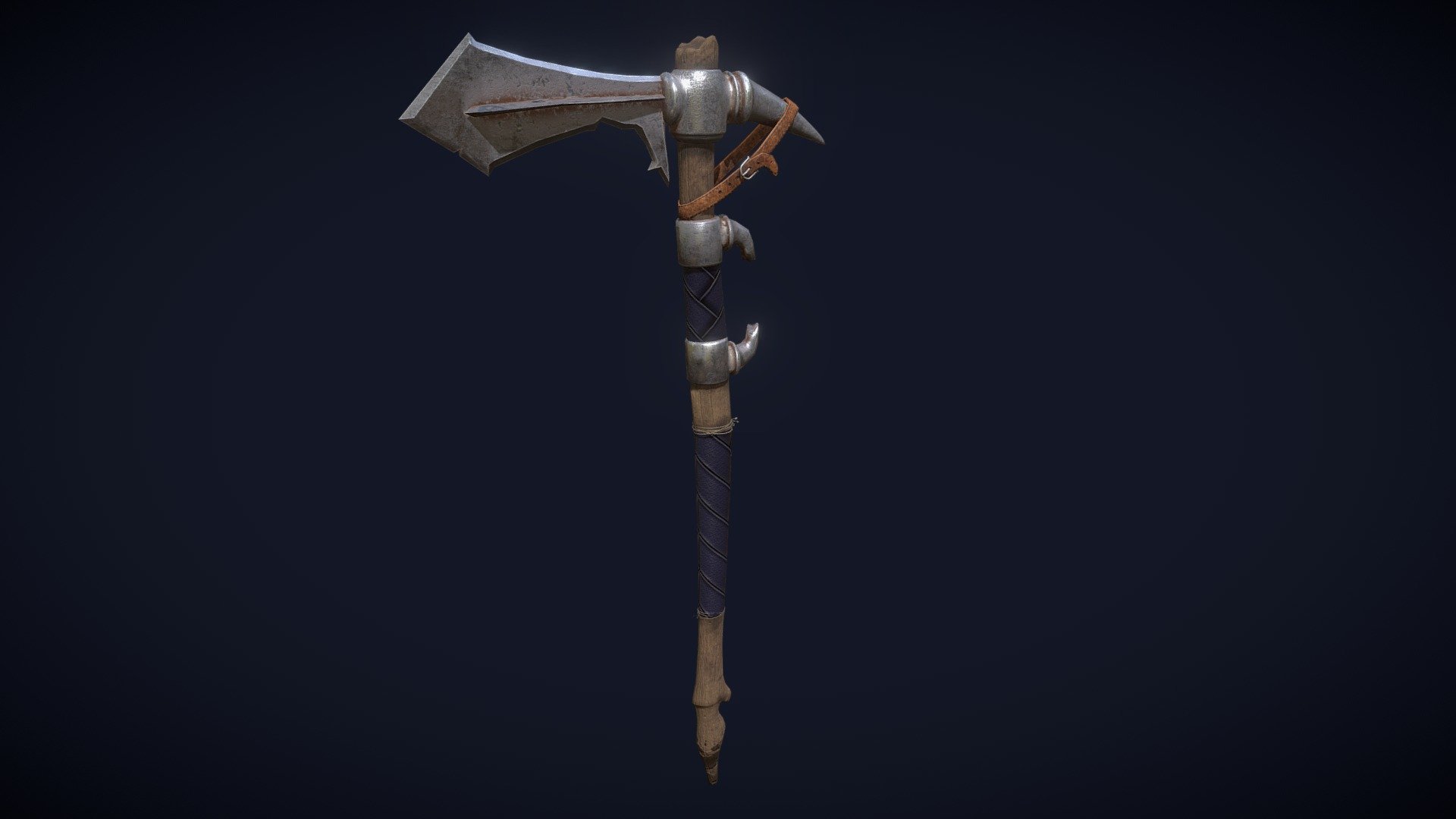 Fantasy-Pickaxe - 3D model by Amen_Matthias [e71b09f] - Sketchfab