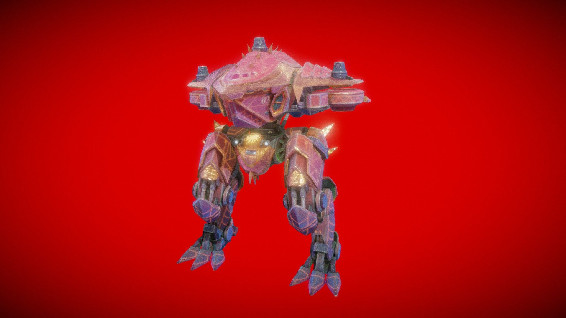 MECHA Robot XR-319 - Buy Royalty Free 3D model by Luna Studio ...