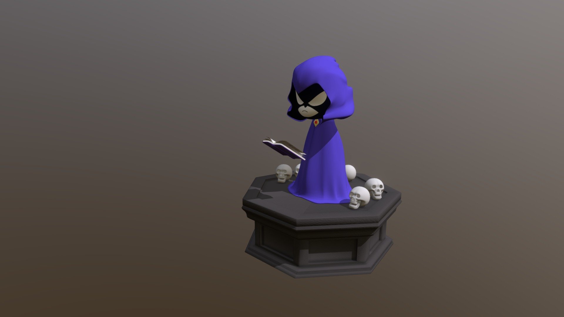 Raven FanMade (Ravena) - 3D model by Evanewton [e71d852] - Sketchfab