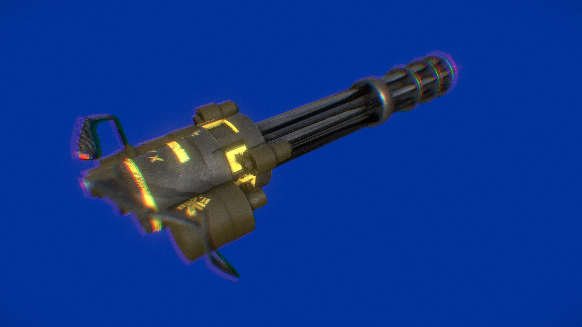 M134 Minigun - 3D model by utku.namlises [e71dce4] - Sketchfab