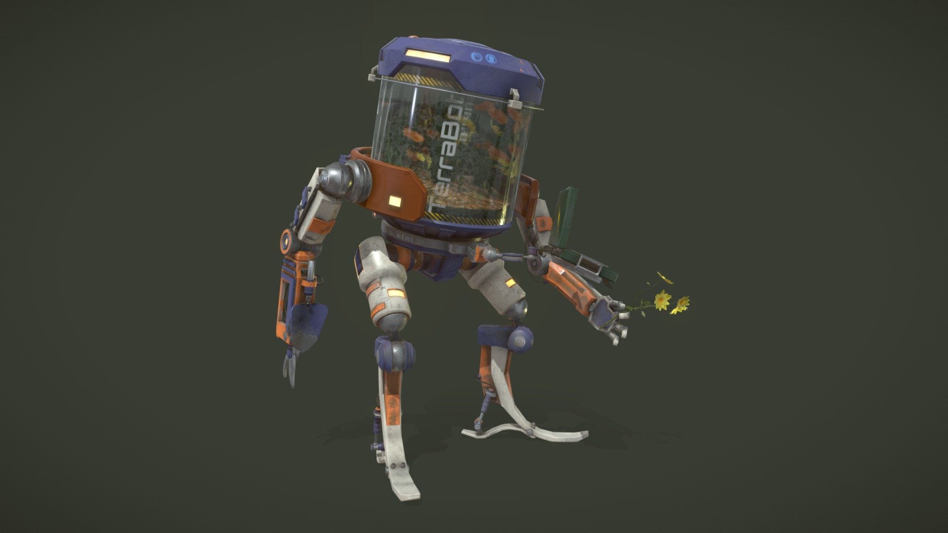 TerraBot - Download Free 3D model by aMaksimoff [e71e560] - Sketchfab