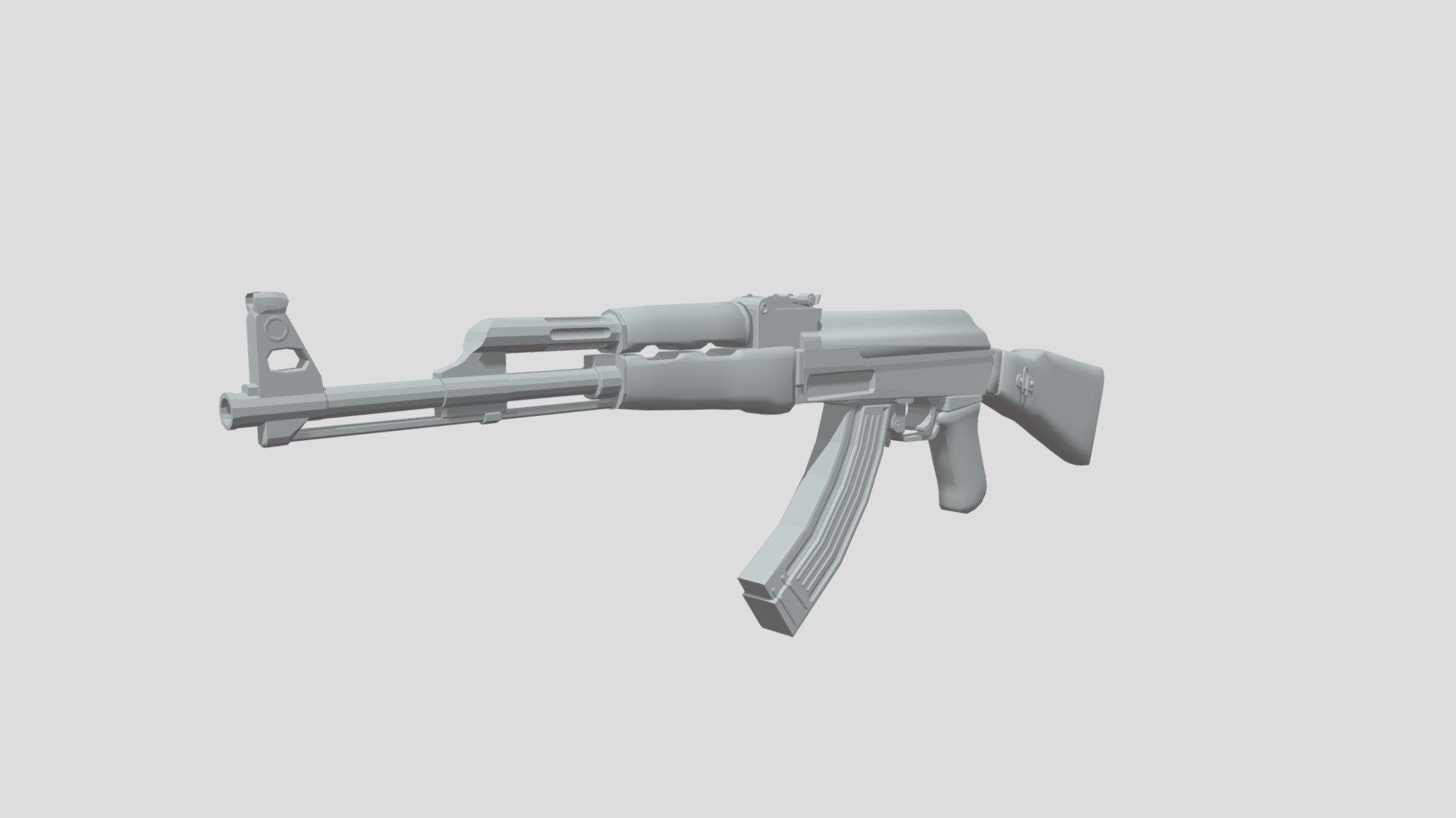 Ak47 - 3D model by ailpro123 [e71e971] - Sketchfab