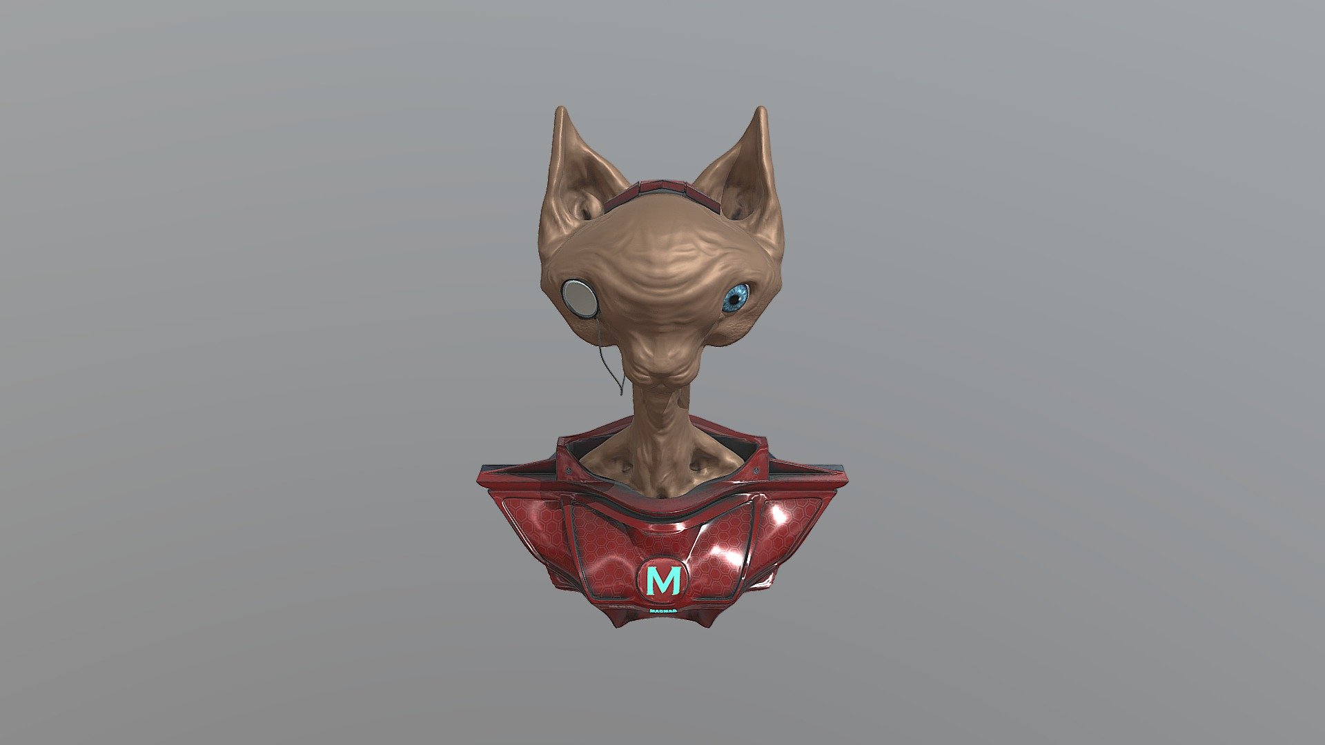 MAOMAO The Cat - Download Free 3D model by YuanZhiyuanshawn [e71f62d ...