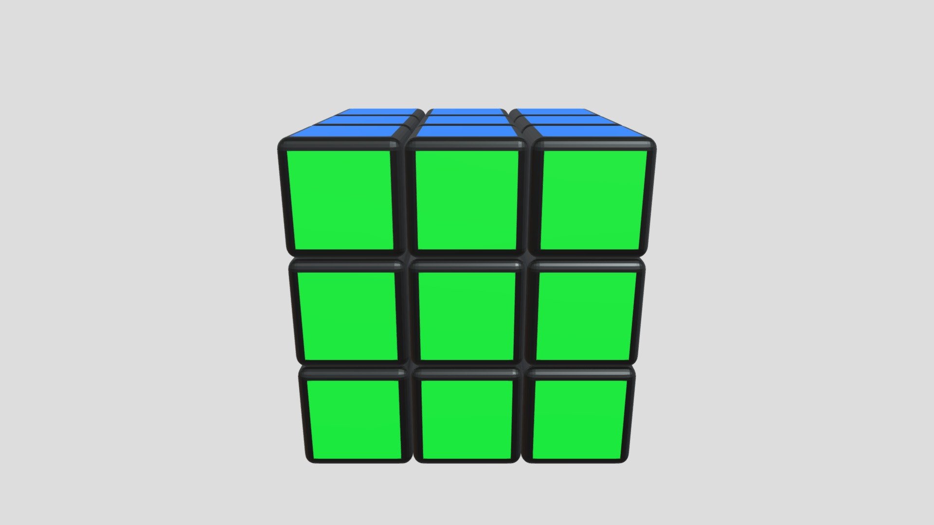 RUBIK'S CUBE - 3D model by hasanatakanyildirim [e72320d] - Sketchfab