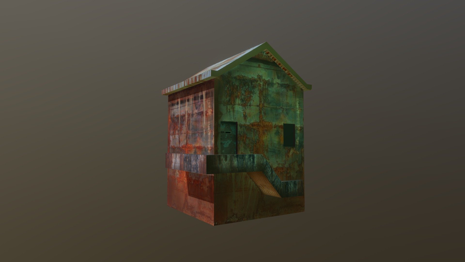 huis opdracht UV-texture - 3D model by Kyara_obr [e726b78] - Sketchfab