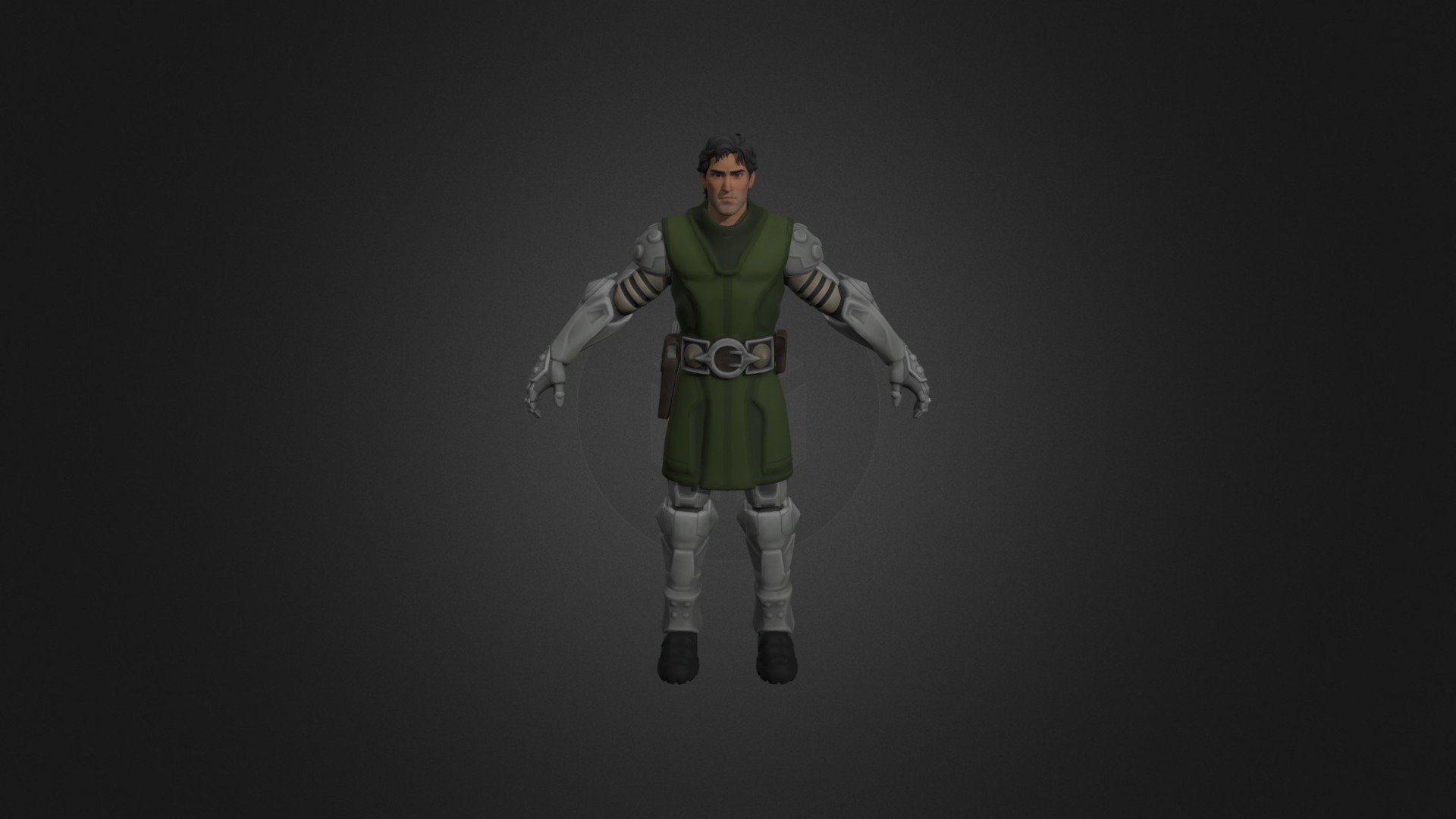 ash marvel zombies in dooms outfit - Download Free 3D model by ...