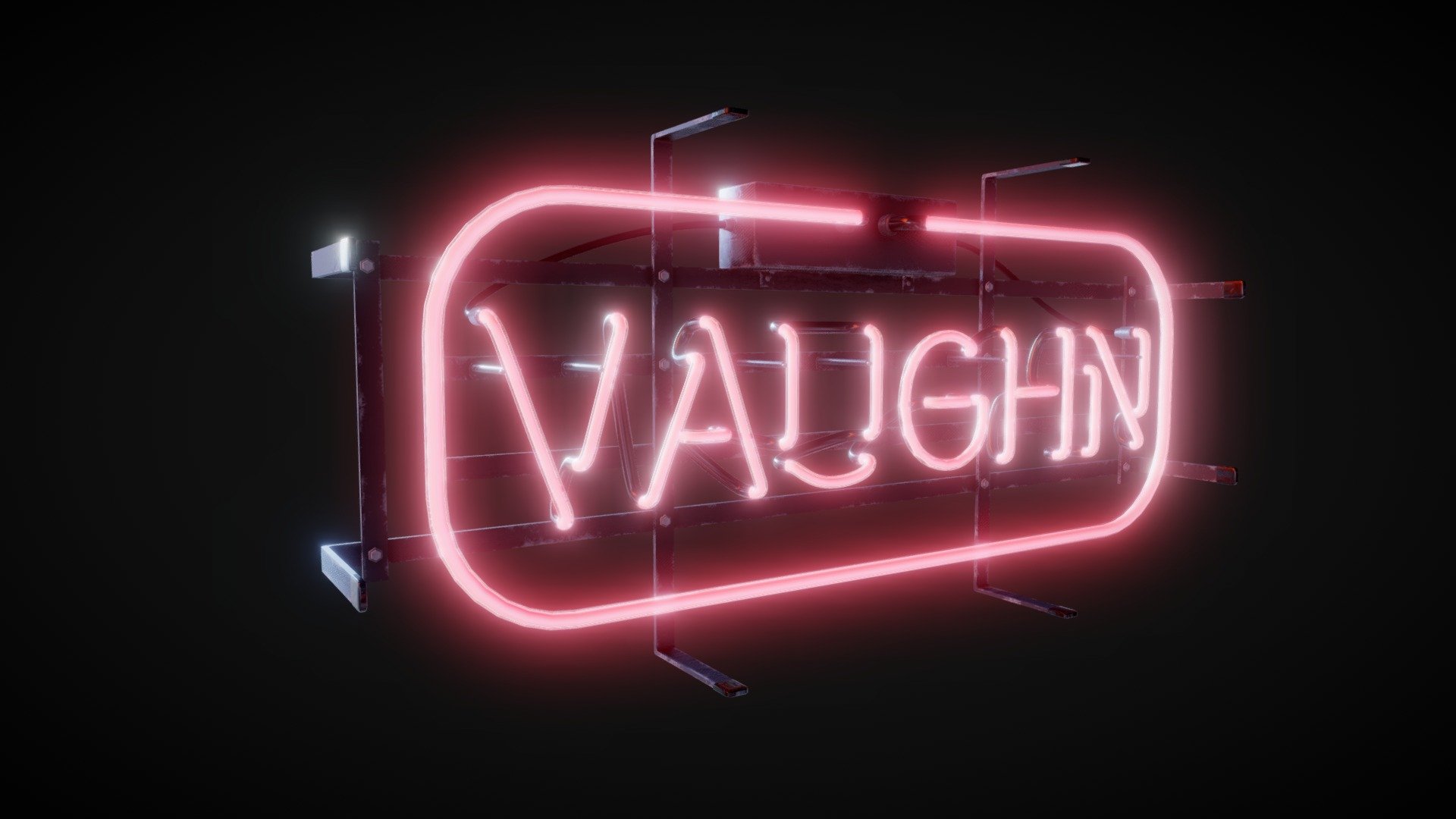 Neon Sign - 3D model by valentiv [e72a52d] - Sketchfab