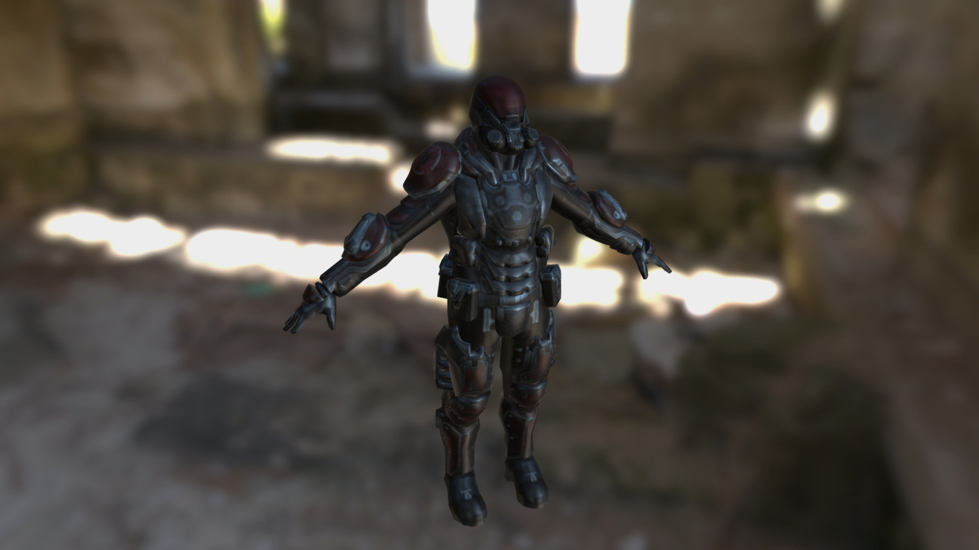 Enforcer - 3D model by mrwatch [e72ae1d] - Sketchfab