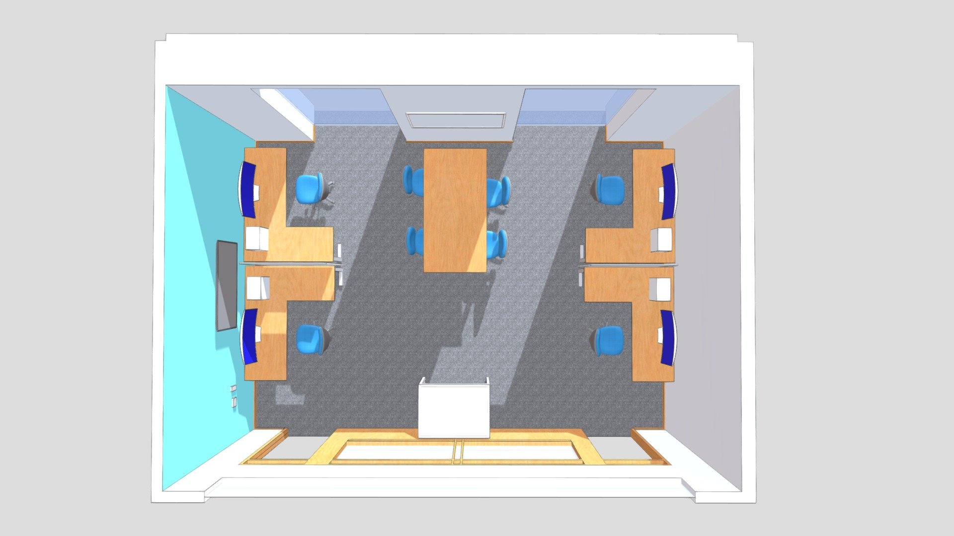 Orbach Science Library - Room 147 Mockup - Download Free 3D model by ...