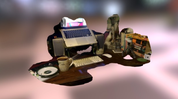 My Desk - 3D model by pinta_vodki [e72e135] - Sketchfab