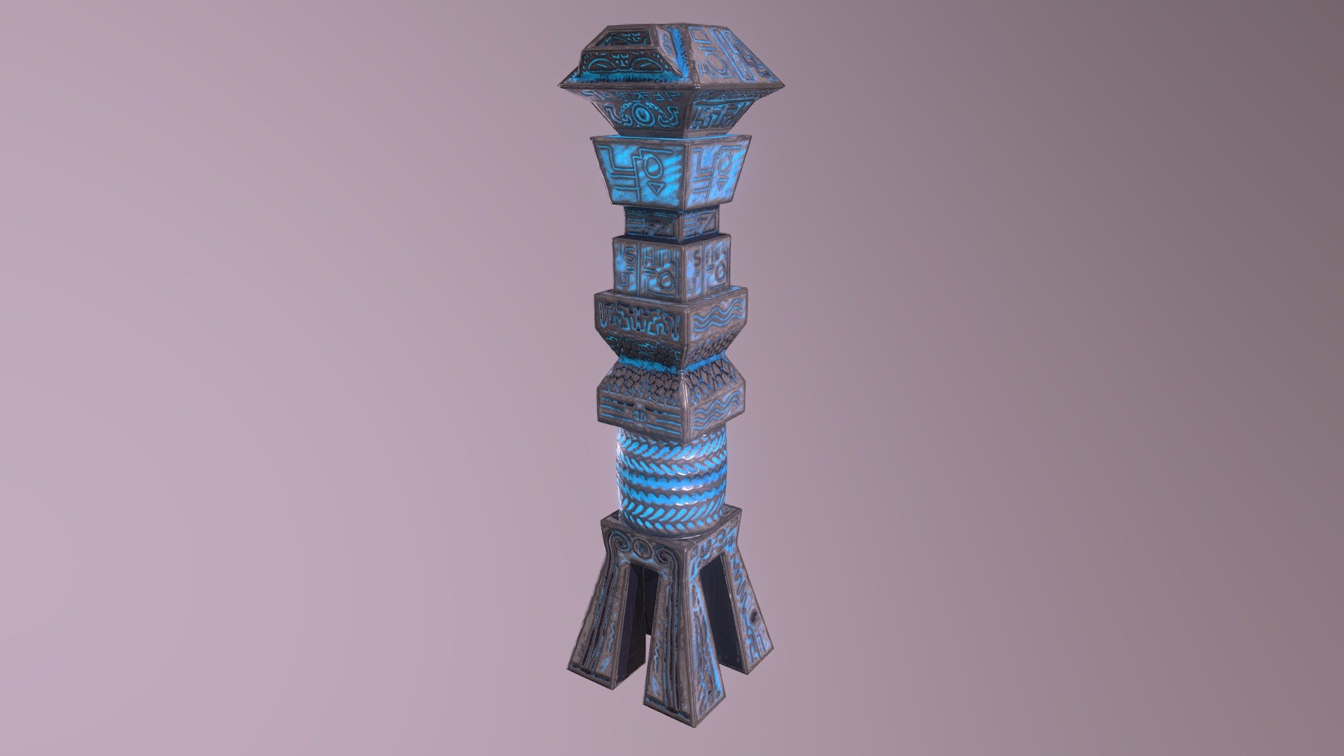 Sci-fi Pillar - Download Free 3D model by Heber Soto (@hebsoto) [e72f1a6] - Sketchfab