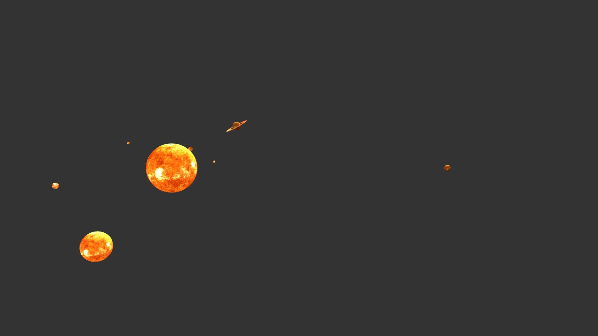 Orbiting Solar System - Download Free 3D model by noopur2507 [e73010c ...