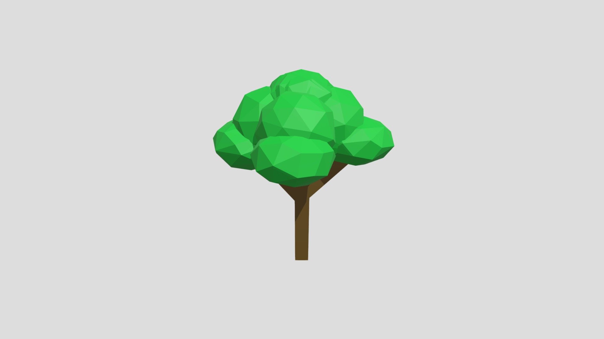 Low Polygon Tree - Download Free 3D model by Muhamatzafee Hah ...
