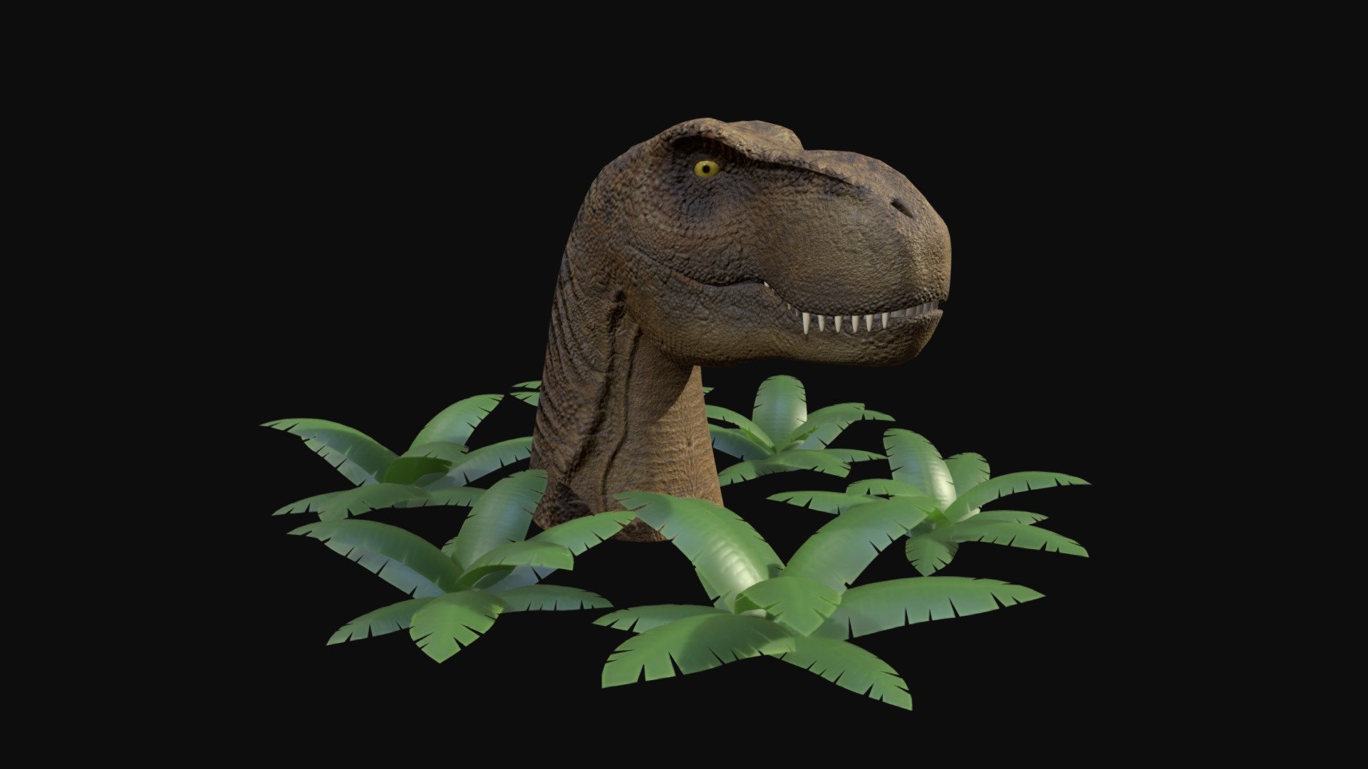 T-rex Base 2 3 - 3D model by shaderbytes [e731956] - Sketchfab