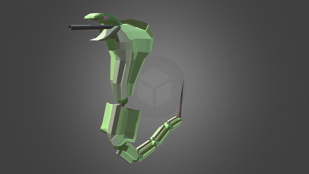 Mecha Snake - 3D model by sugashi_m3 [e73235a] - Sketchfab