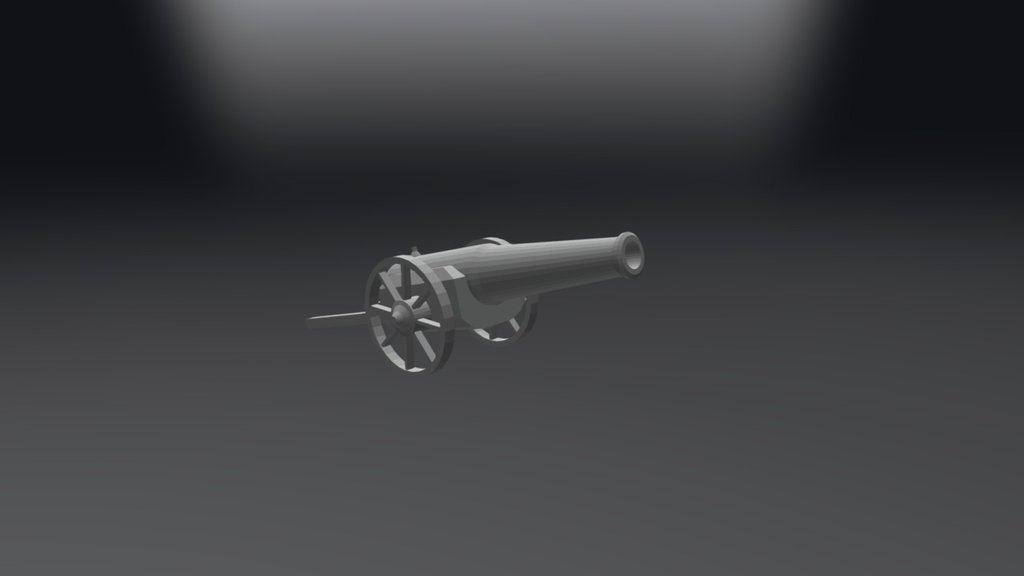 Cannon - 3D model by Filip Avramovic (@filip_avramovic) [e7343ea ...